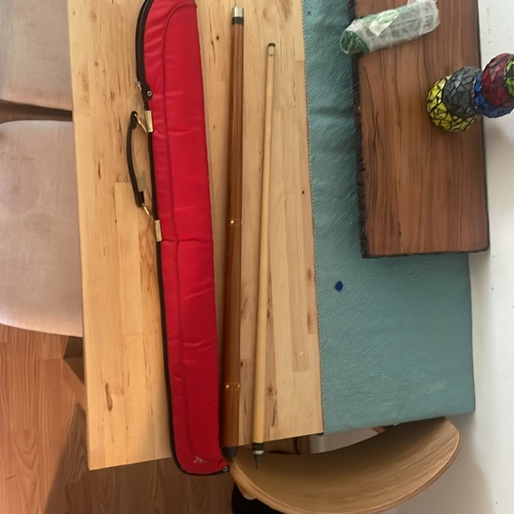 dufferin | Games | Vintage Dufferin Banner Maple Canadian Pool Cue ...